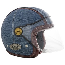 Motorcycle Helmet Jet Vintage Fiber Baruffaldi Zar 2.0 Matt Black For ...