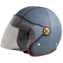 Motorcycle Helmet Jet Vintage Fiber Baruffaldi Zar 2.0 Matt Black For ...