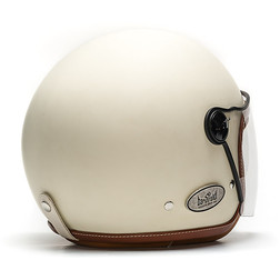 Motorcycle Helmet Jet fiber Baruffaldi Zar Flash Vintage Red White ...