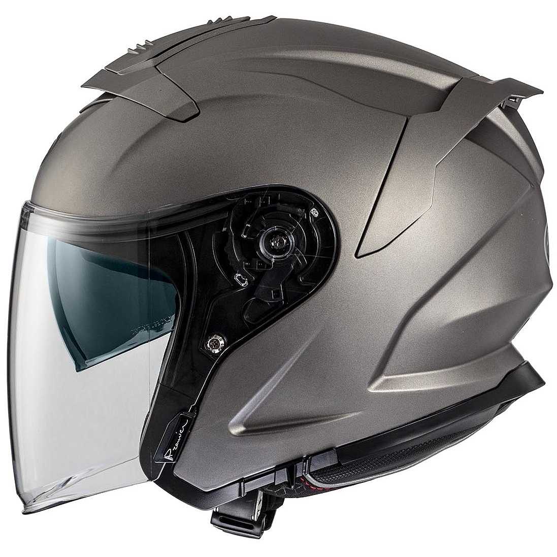 Motorcycle Helmet Jet Premier JT5 U17BM Titanium Matt For Sale Online ...