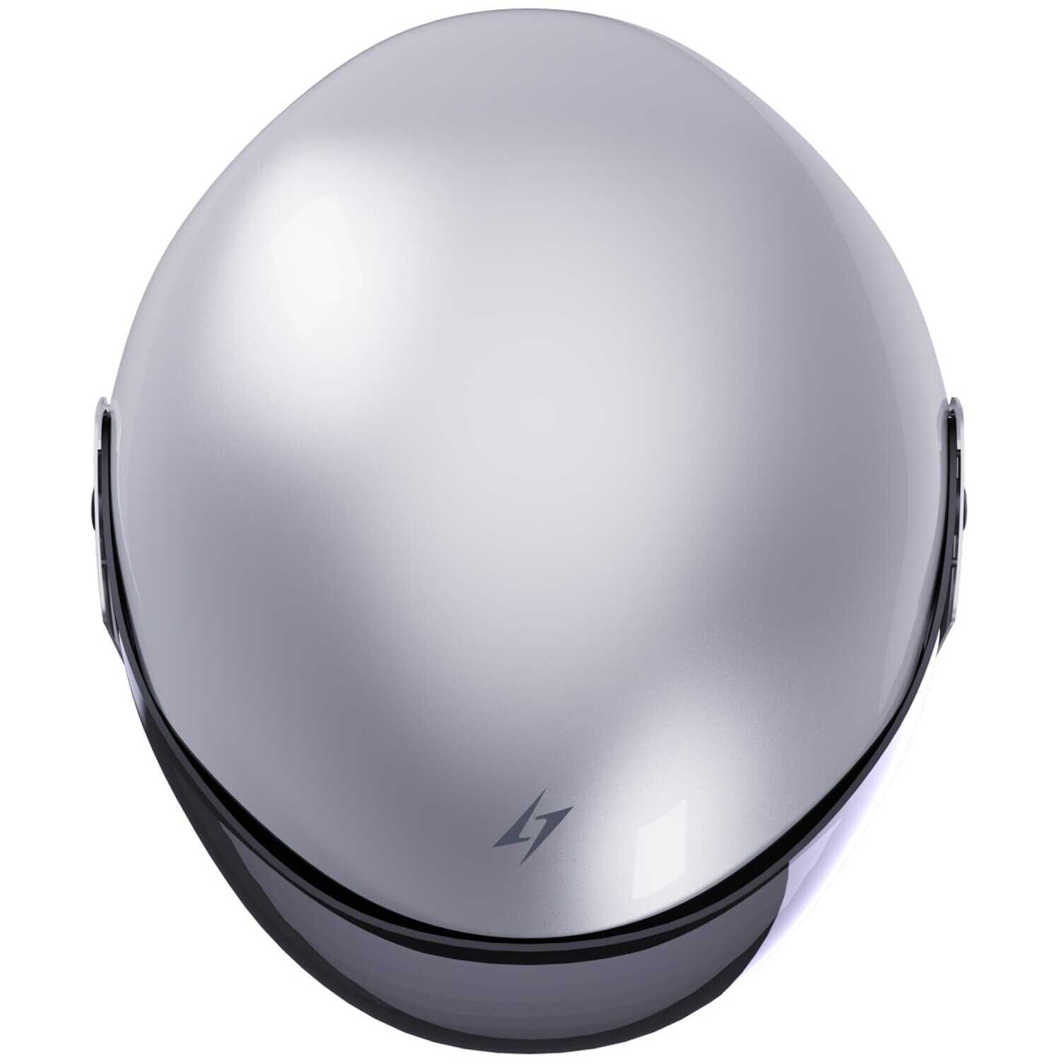 Motorcycle Helmet Jet Stormer SUN 2.0 Solid Pearl White For Sale Online ...