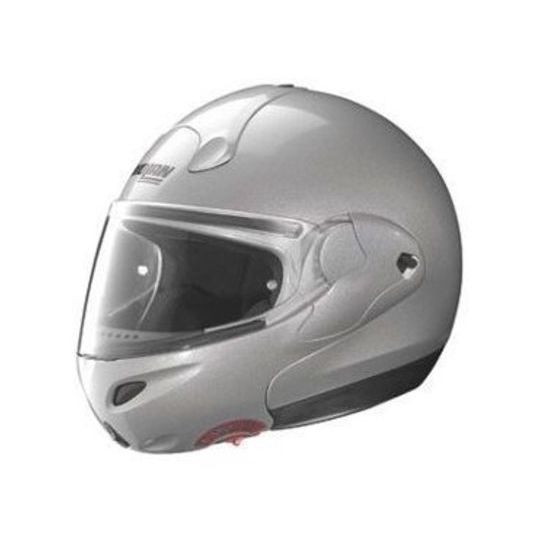 Motorcycle Helmet Nolan N100 Modular Openable Silver For Sale Online ...