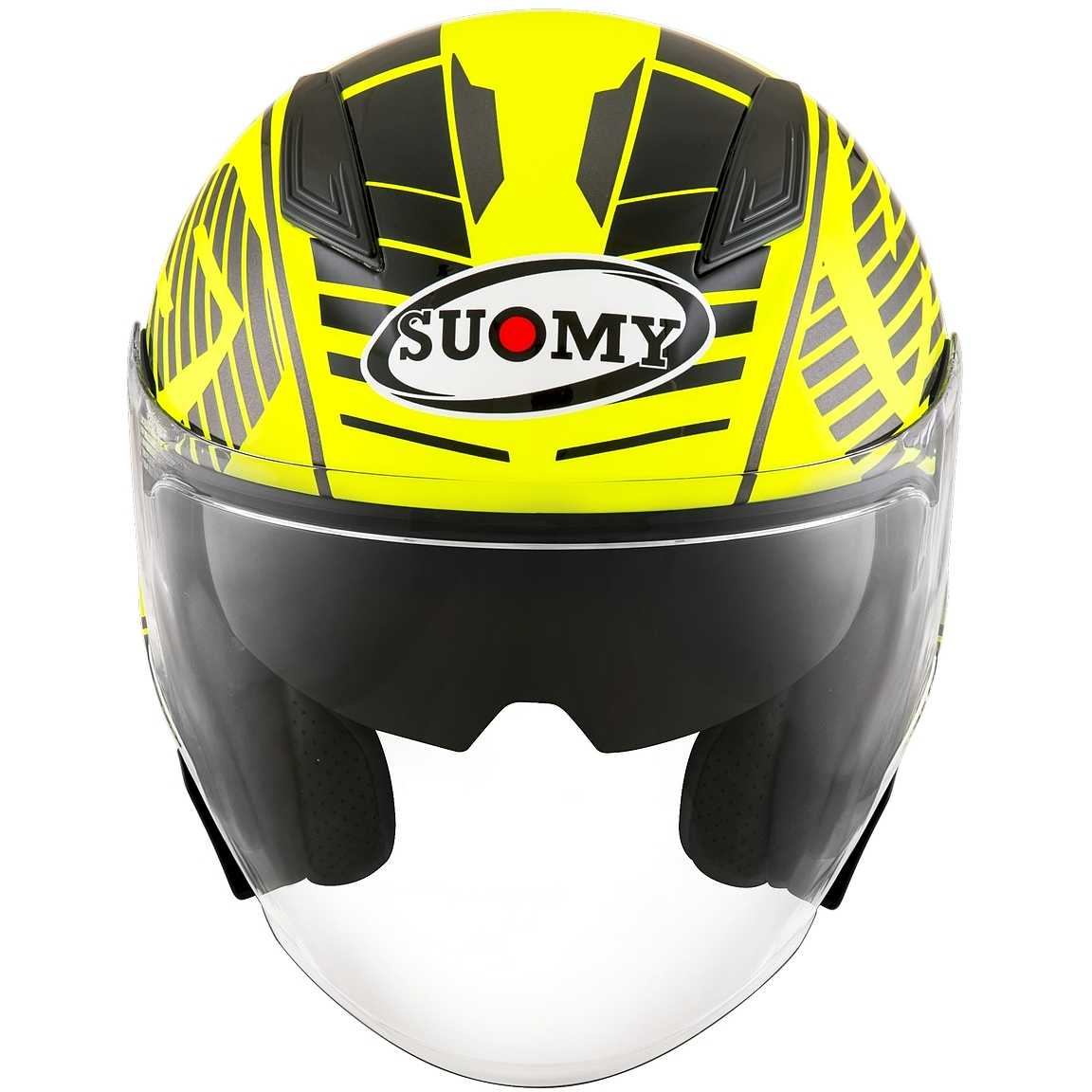 Motorcycle Helmet Suomy Jet SPEEDJET SP-2 Fluo Yellow For Sale Online ...