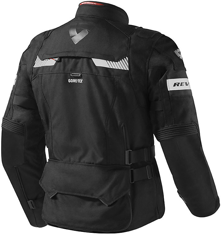 Motorcycle Jacket Fabric Gore-Tex Pro Rev'it DEFENDER GTX Black For ...