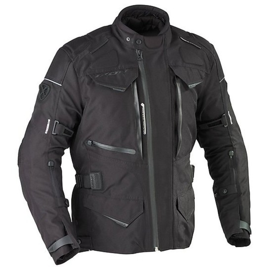 Motorcycle Jacket Ixon 4 Seasons Technical Montana Hp Black 3 Layers ...