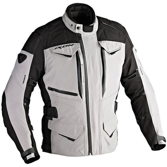 Motorcycle Jacket Ixon 4 Seasons Technical Montana Hp Black-Grey 3 ...