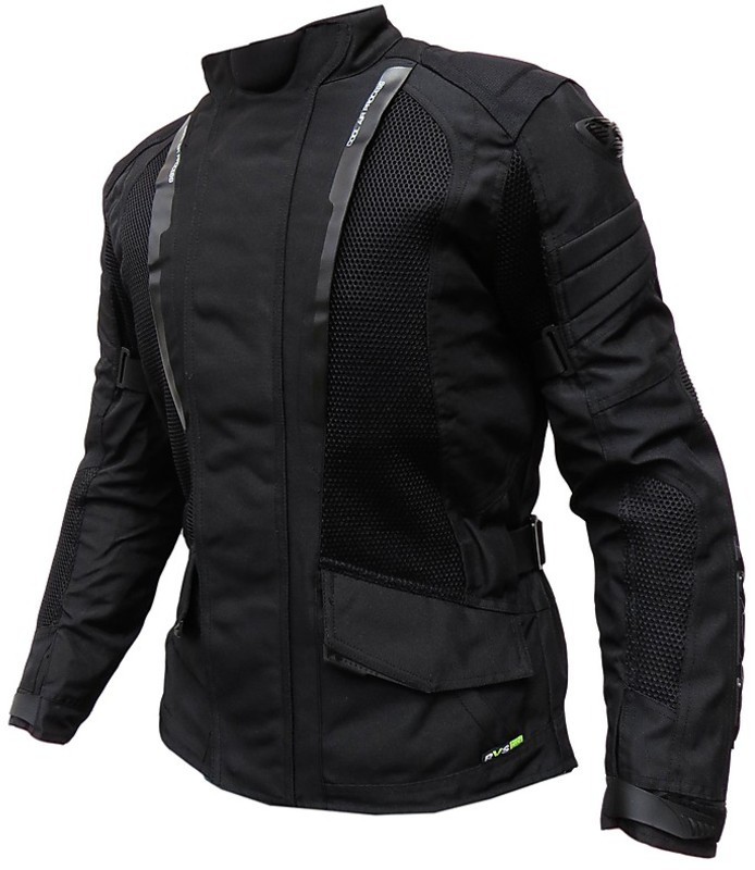 Motorcycle Jacket Ixon Taiga Air 3 Layers Waterproof Black Perforated ...