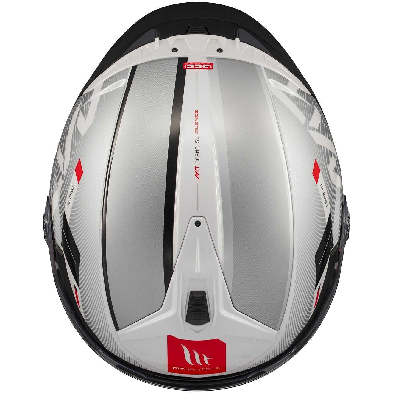 Motorcycle Jet Helmet MT Helmetss COSMO SV SILENCE A2 Polished For Sale ...