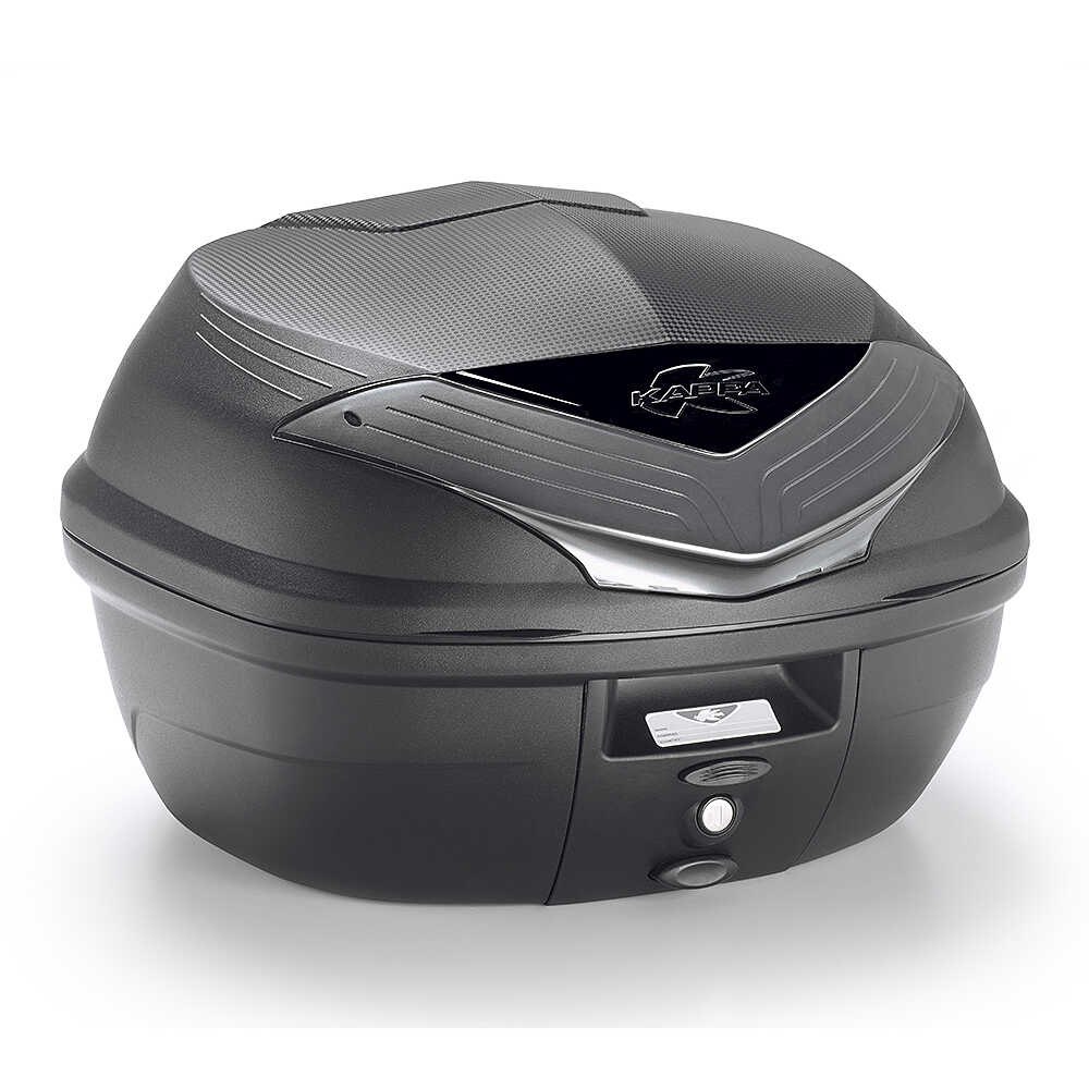 Motorcycle Scooter MONOLOCK Top Case Kappa K355 35 LT. Black Smoke ...