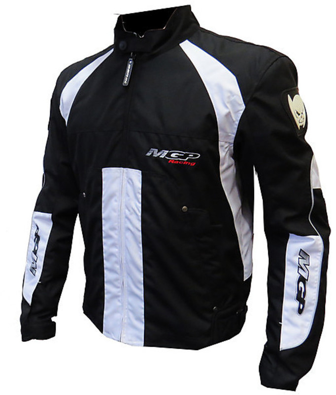 Motorcycle Textile Jacket Berik Mgp By Model Nj 501 MGP Black White For ...