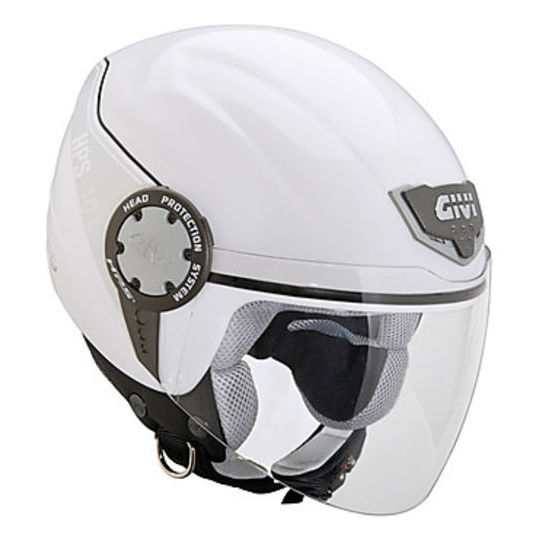 Motorrad Helm Jet Givi mit Maske Lang Modell 10.4F Weiß Online-Verkauf ...