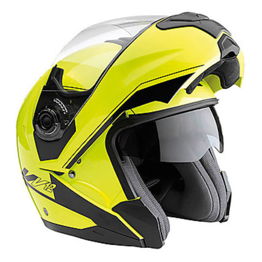 Motorrad Helm Modular KAPPA KV12 Colorado Neon Gelb Online-Verkauf ...