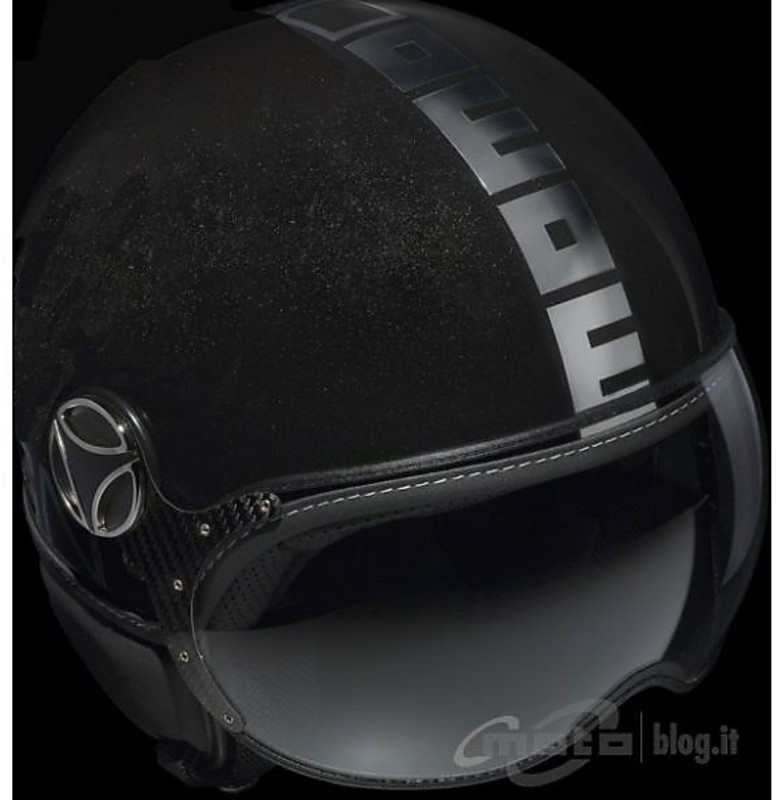 Motorrad-Helm Momo Design Modell Fighter Jet Black Polished Chrome ...