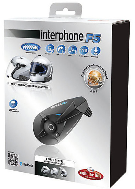 Motorrad Intercom Bluetooth Cellular Kit Single Line F5 Max 6 Mitglieder Online-Verkauf ...