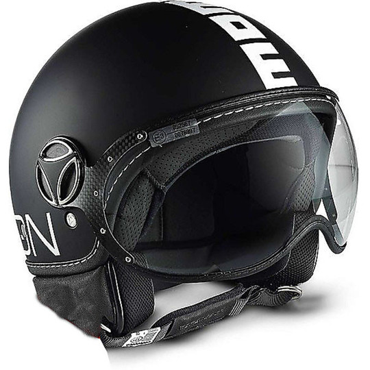 Motorradhelm Momo Design Fighter Jet Plus 2013 Doppelzimmer Visier matt ...