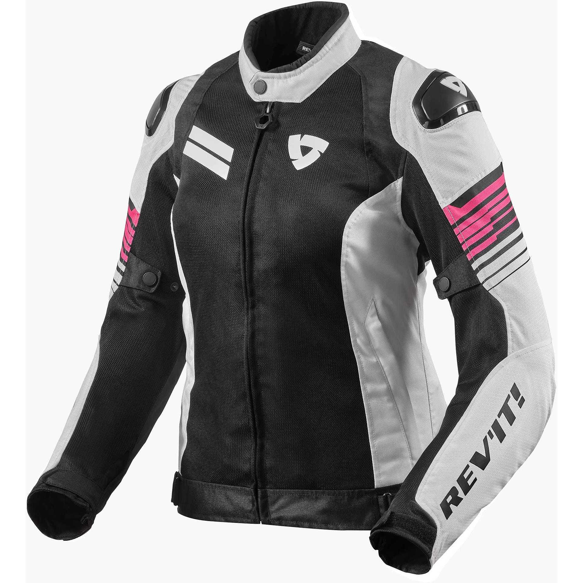 Motorradjacke Rev'it APEX AIR H2O Damen Weiß Rosa Online-Verkauf ...