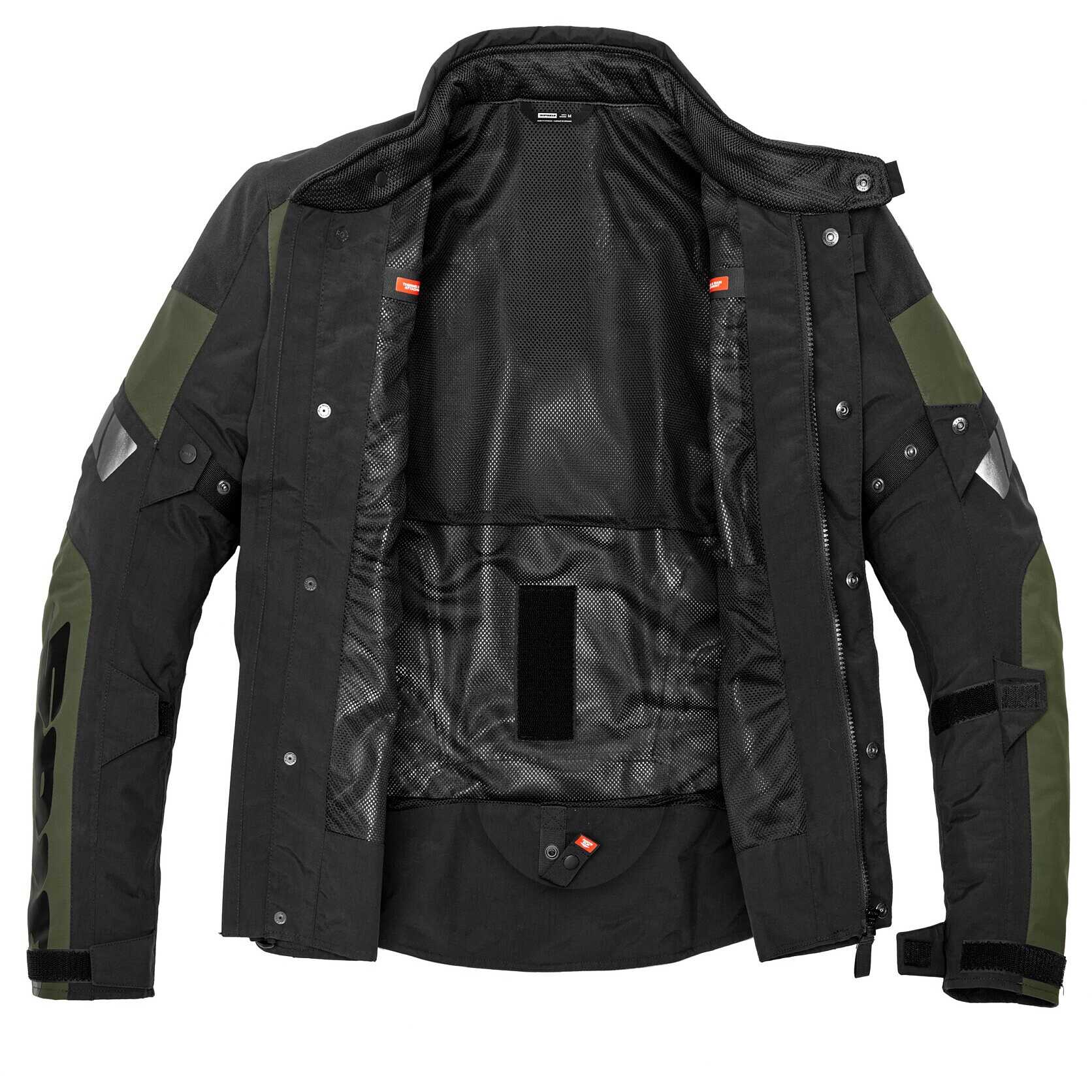 Motorradjacke Spidi FREERIDER Touring Verdone Schwarz Online-Verkauf ...