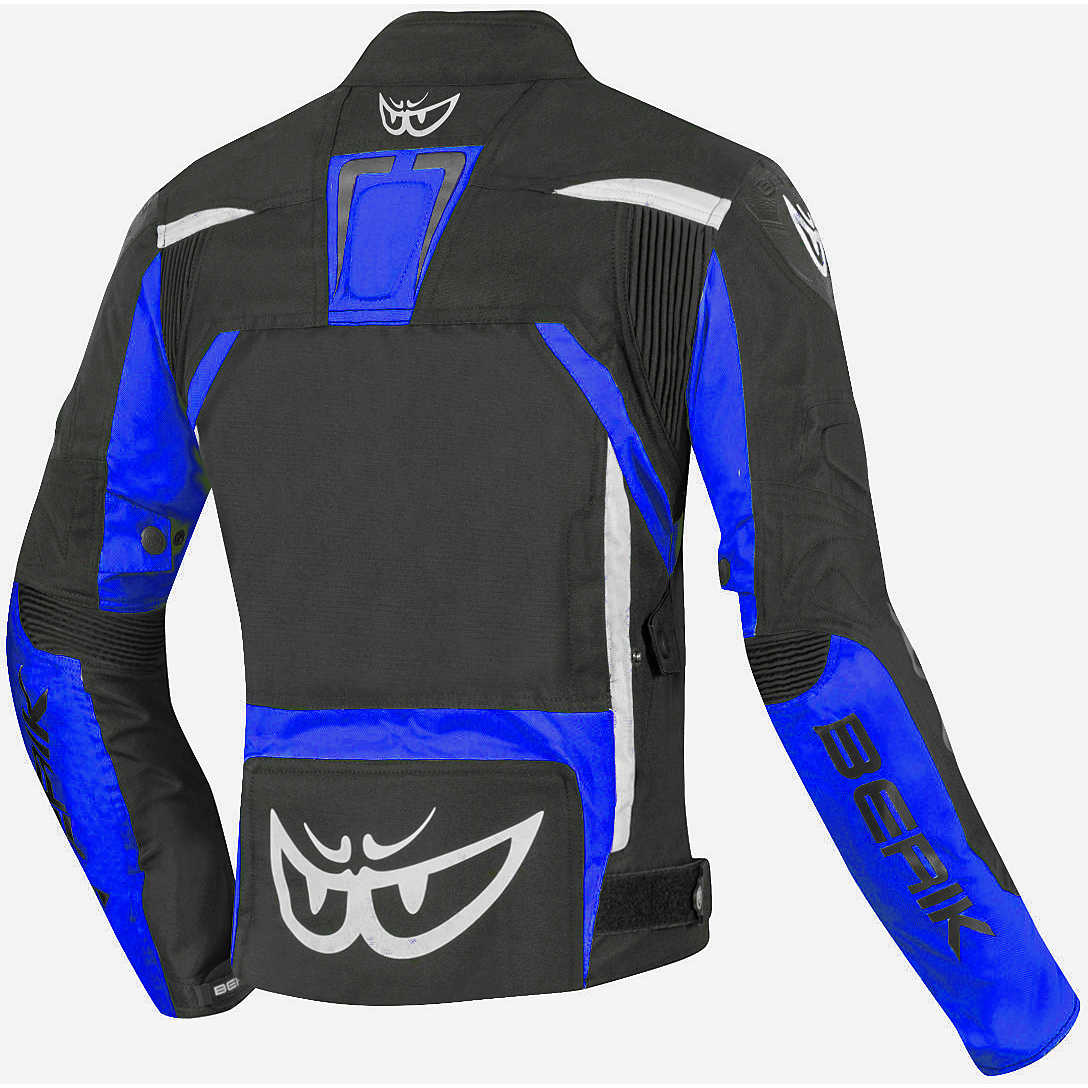Motorradjacke Stoff Frau Technische Berik 2.0 NJ-171302L Schwarz Blu Online-Verkauf - Outletmoto.eu