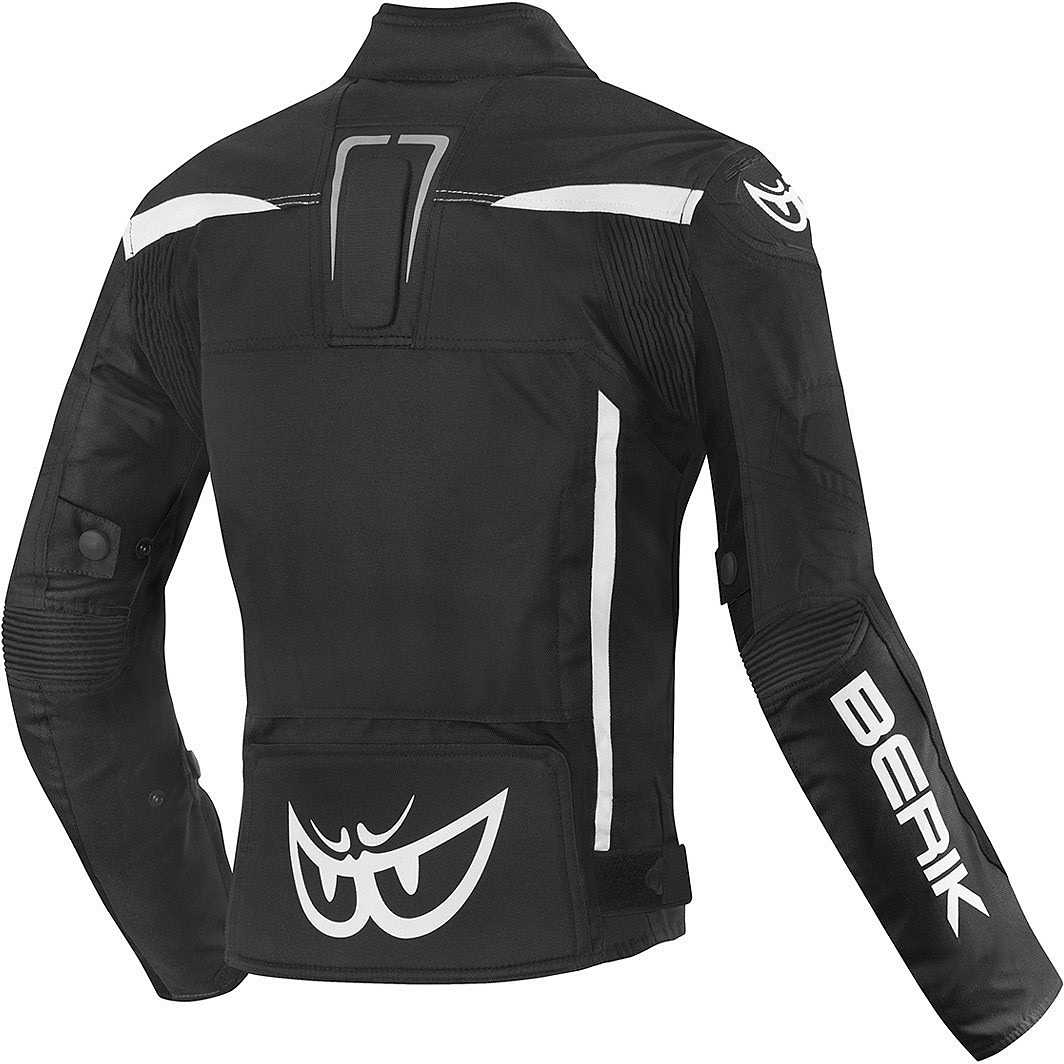 Motorradjacke Stoff Frau Technische Berik 2.0 NJ-171302L Schwarz Online-Verkauf - Outletmoto.eu