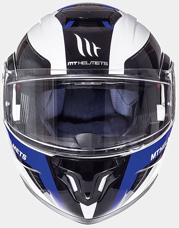 MT Helme Modular Helm ATOM SV Asphalt Schwarz Weiß Blau Online-Verkauf ...