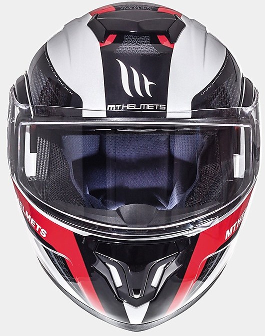 MT Helme Modular Helm ATOM SV Asphalt Schwarz Weiß Rot Online-Verkauf ...