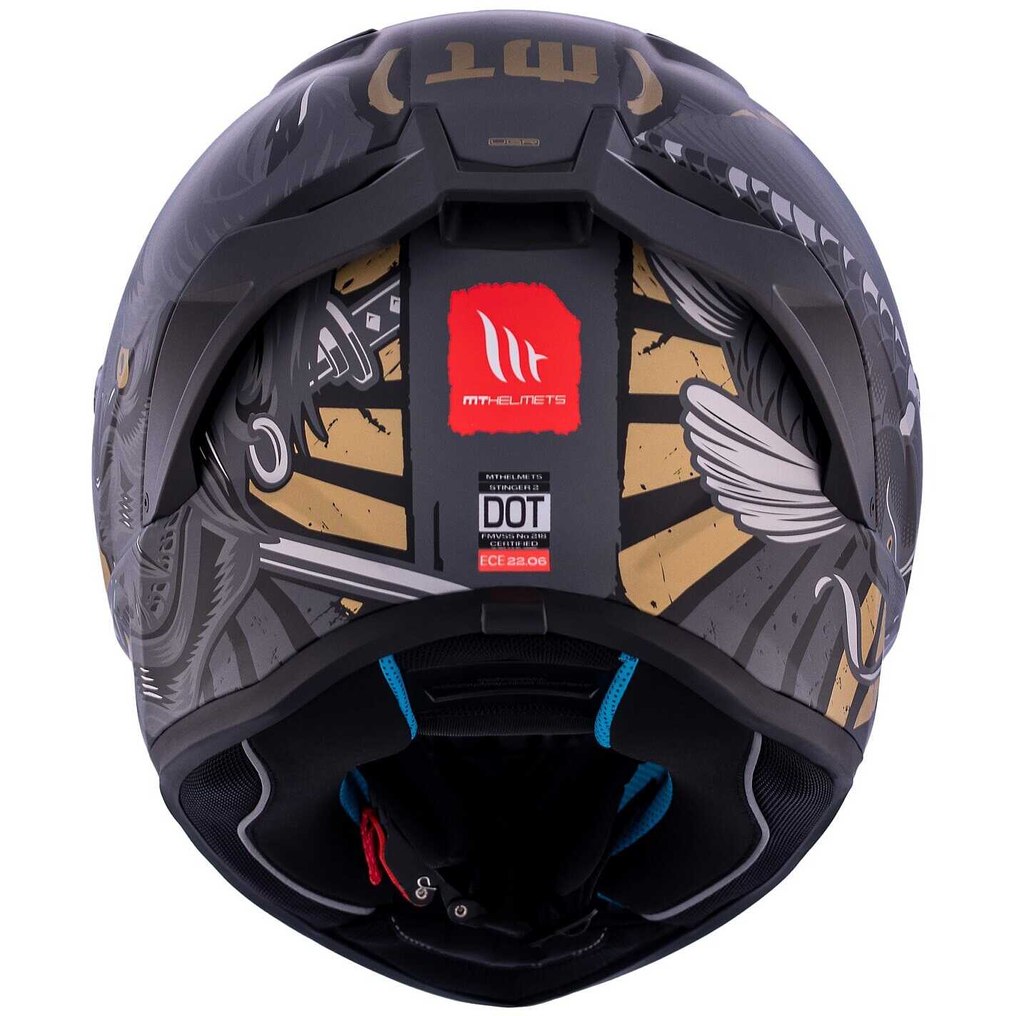 Mt Helmets STINGER 2 KRT B9 Matt Full Face Motorcycle Helmet For Sale ...