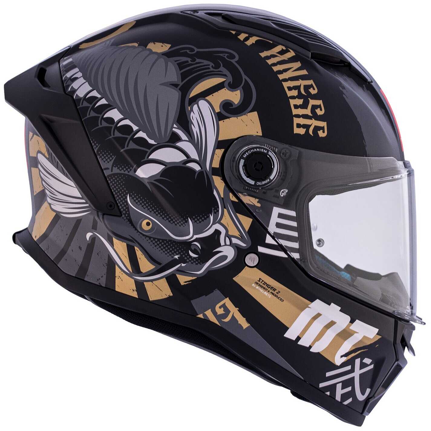 Mt Helmets STINGER 2 KRT B9 Matt Full Face Motorcycle Helmet For Sale ...