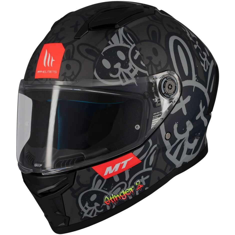Mt Helmets STINGER 2 RAM F1 Integralhelm Motorrad Online-Verkauf - Outletmoto.eu