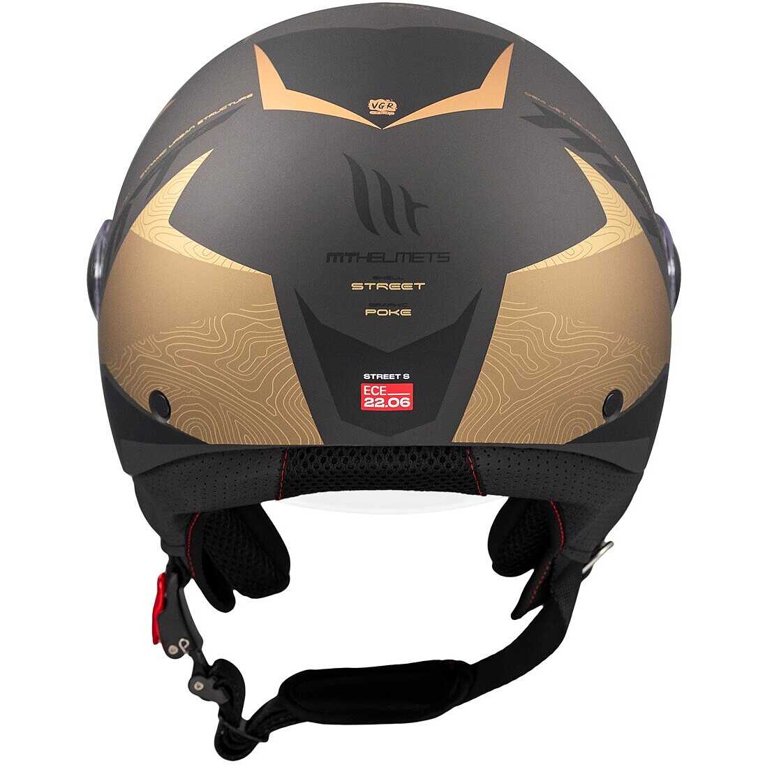 Mt Helmets STREET S POKE C9 Matt Motorrad Jethelm Online-Verkauf ...