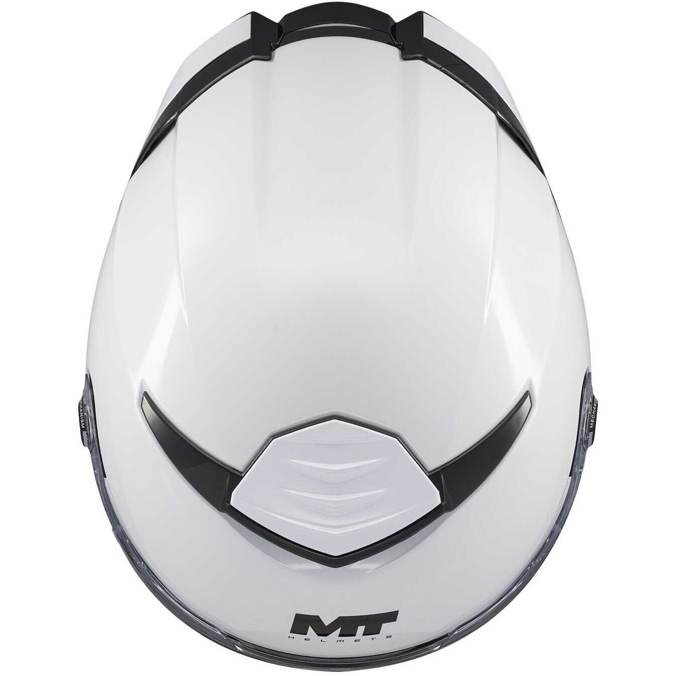 Mt Helmets THUNDER 4 SV PURE A0 Full Face Motorcycle Helmet Gloss White ...