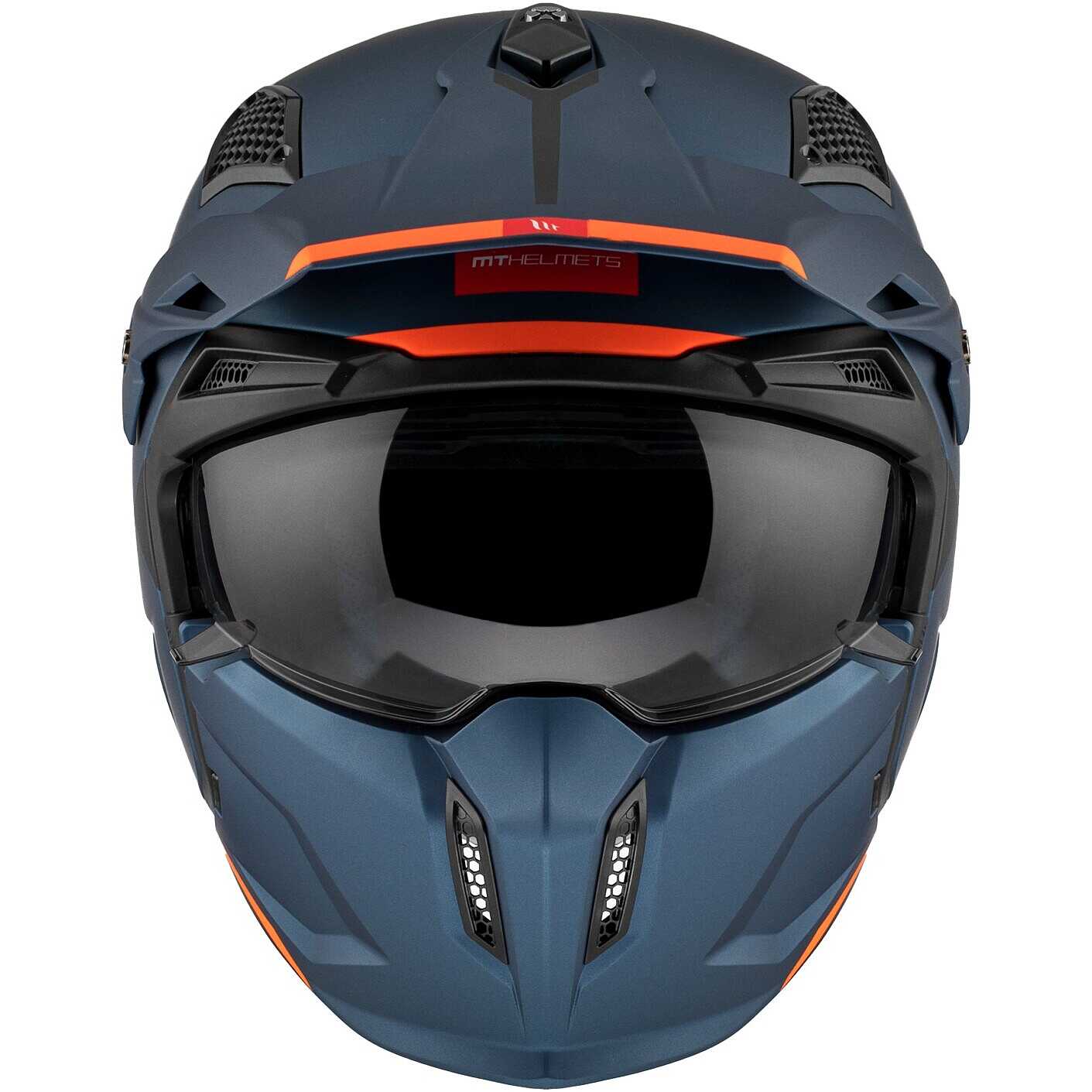 Mt Helmets Trial Motorcycle Helmet STREETFIGHTER SV S SOLID A7 Matt ...