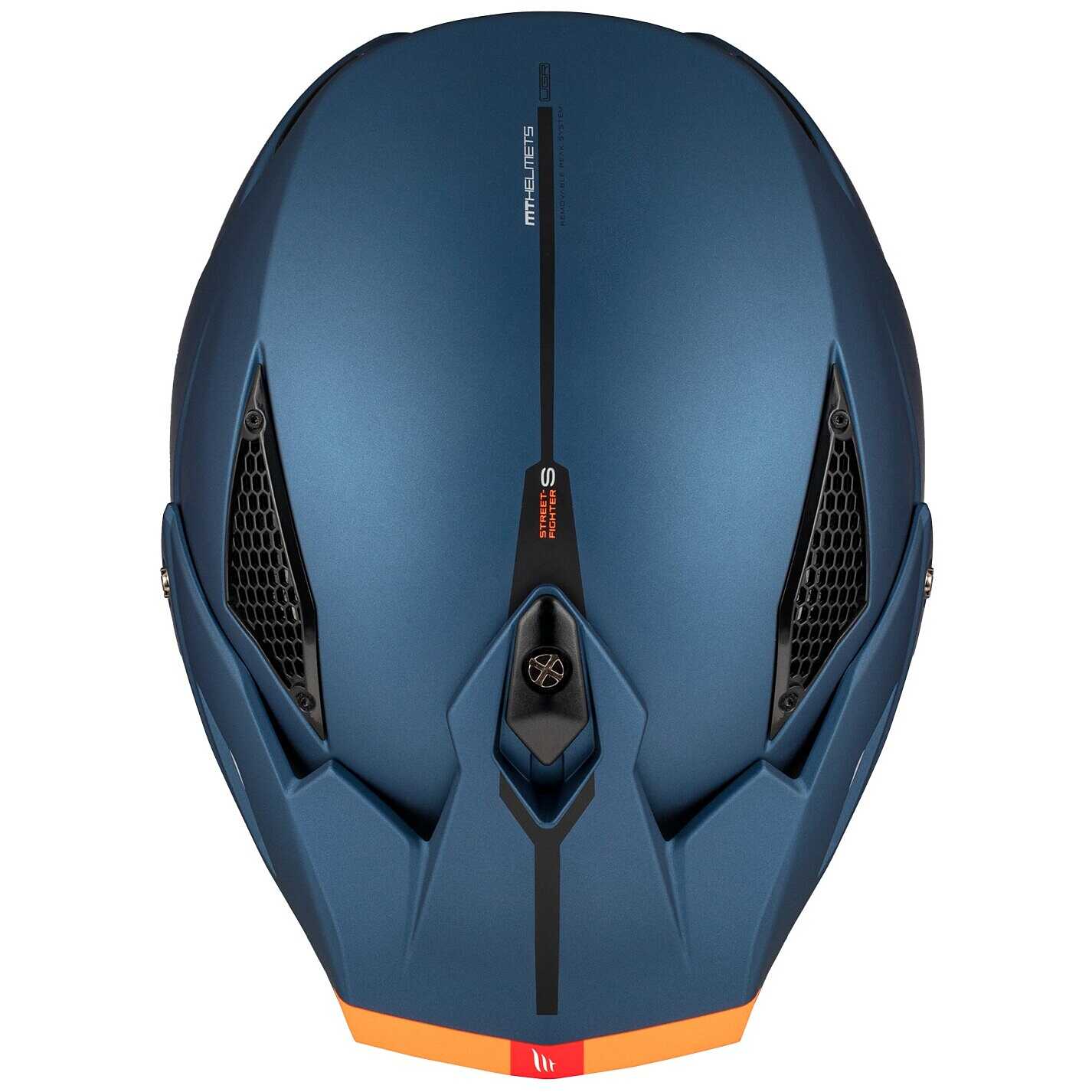 Mt Helmets Trial Motorcycle Helmet STREETFIGHTER SV S SOLID A7 Matt ...
