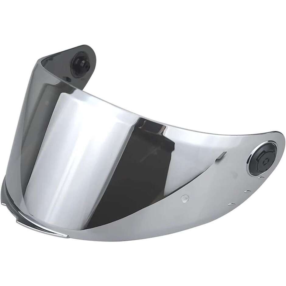 MT-V-14B Silver Mirror visor for Mt Helmets TARGO S helmet; HUMMER S ...