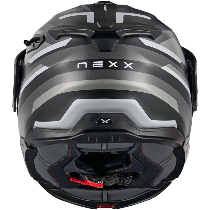 Nexx X.Lifecountry Westbound Modular Motorcycle Helmet Black Grey For ...