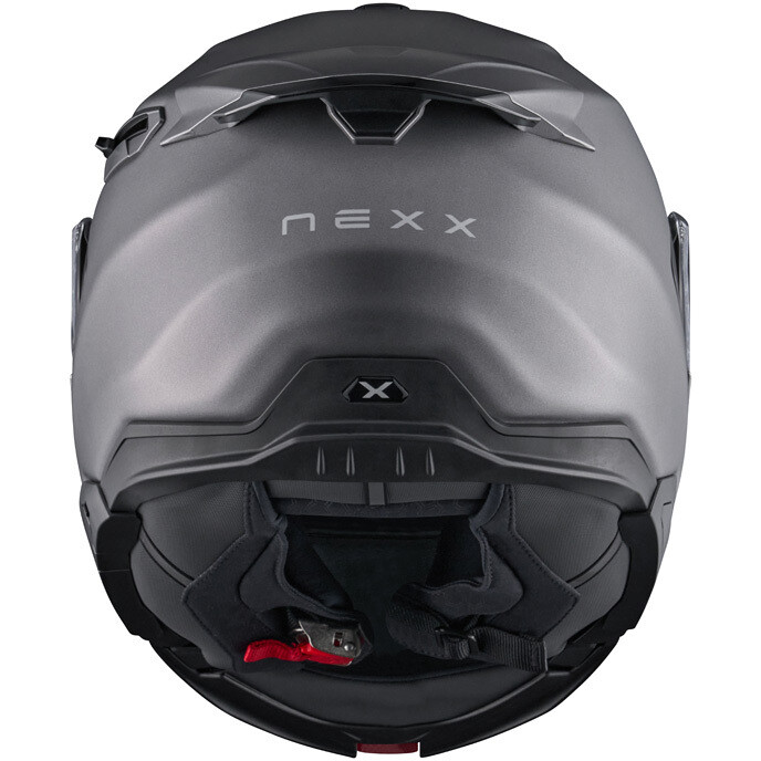 Nexx X.Lifetour Globe Mono Matt Titanium Modular Motorcycle Helmet For ...