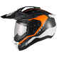 Nexx X.RALLY YUMA Full Face Adventure Motorcycle Helmet Grey Orange For ...