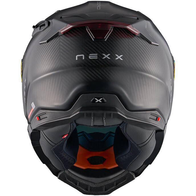 Nexx X.WST3 ZERO PRO Matt Carbon Red Integral-Motorradhelm Online ...