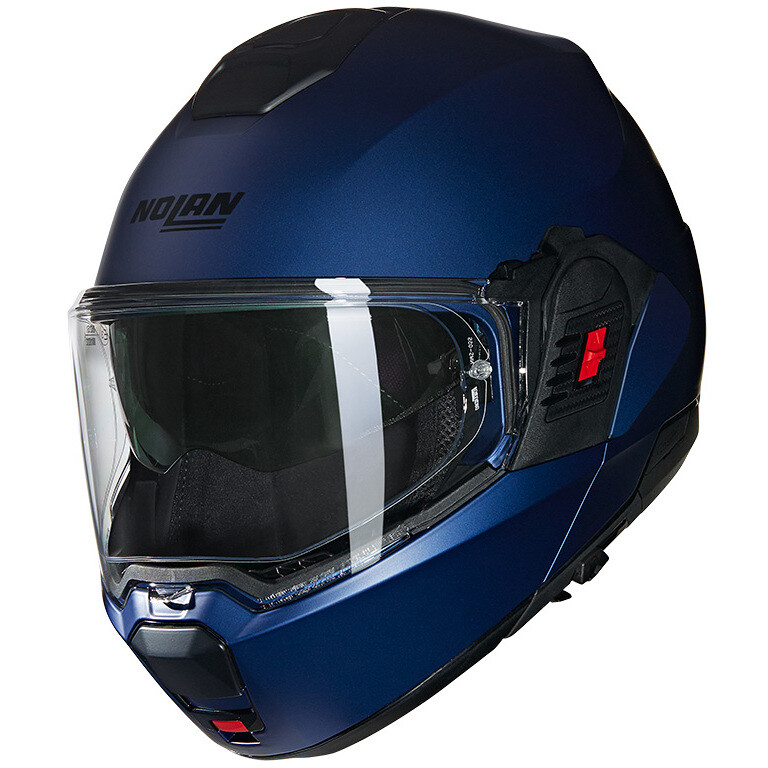 Nolan N120-1 CLASSICO NOBILE 313 Blue Matt Modular Motorcycle Helmet P ...