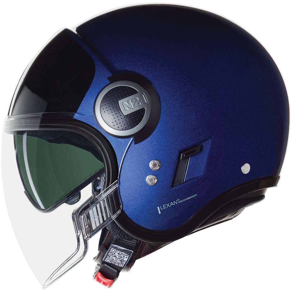 Nolan N21 VISOR 06 Jet Motorcycle Helmet SPECIAL PAINTING 343 Blue ...