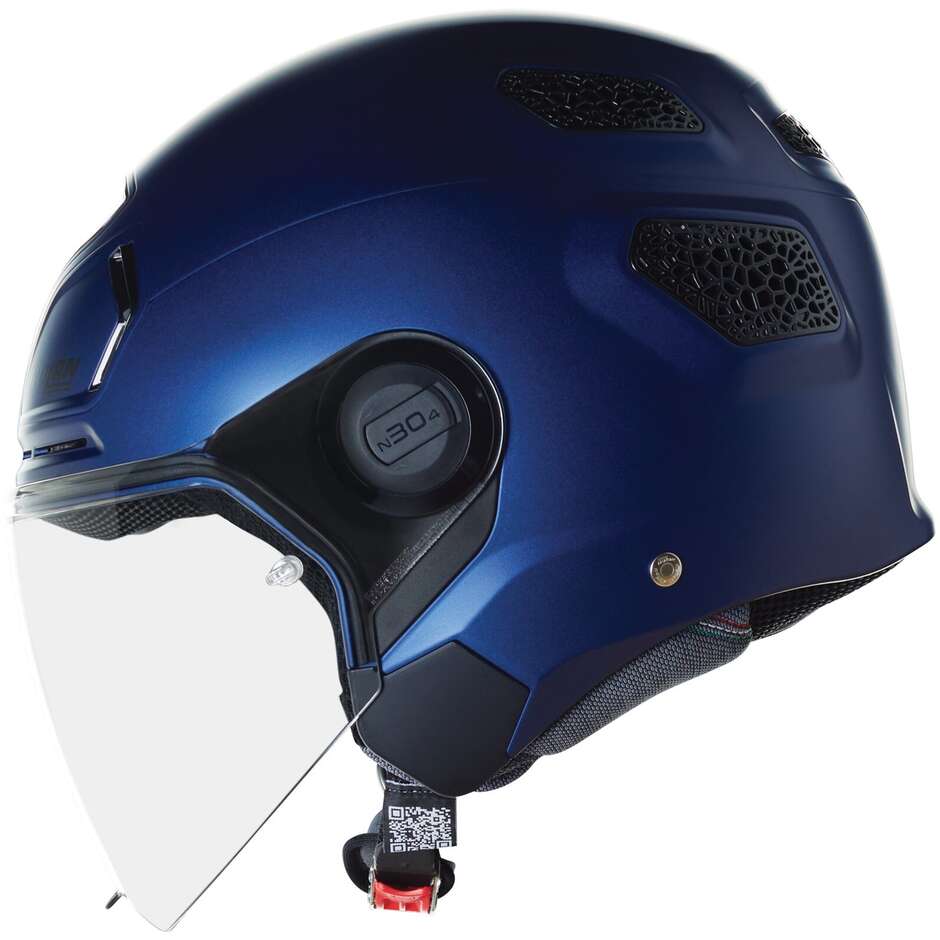 Nolan N30-4 T CLASSIC NOBILE 313 Blue Matt Jet Motorcycle Helmet For ...
