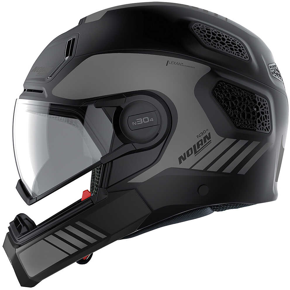 Nolan N30-4 TP UNCHARTED 016 Crossover Motorcycle Helmet Matt Black ...