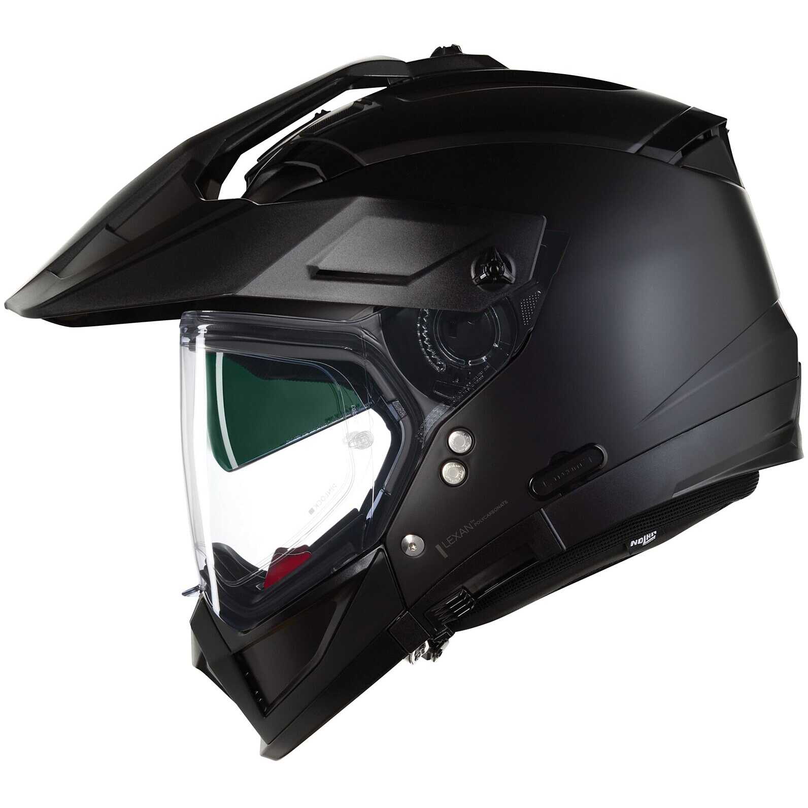 Nolan N70-2 X 06 CLASSIC 302 Crossover Motorcycle Helmet Matt Black For ...