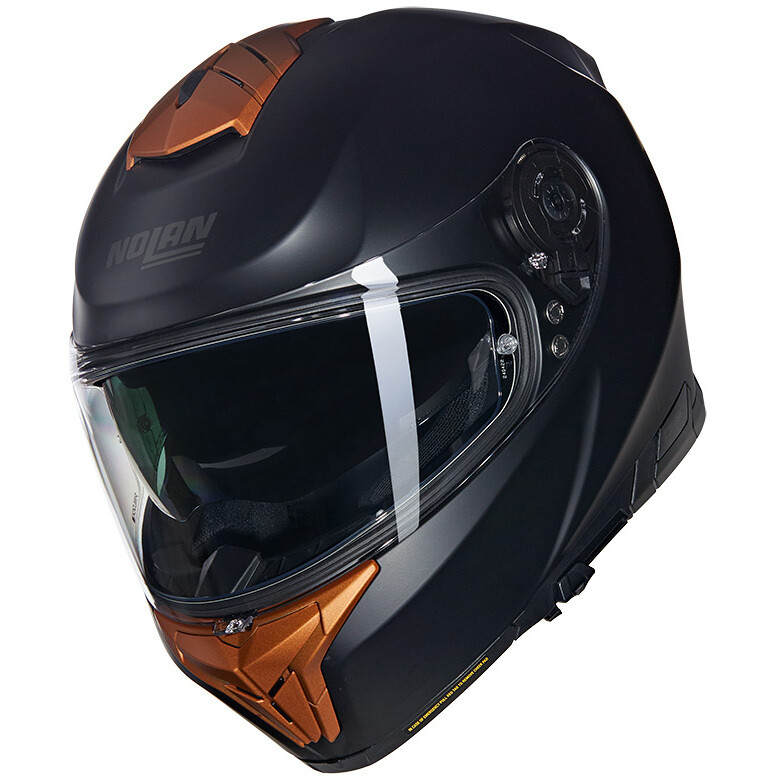 Nolan N80-8 CLASSICO NOBILE 311 Ochre Full Face Motorcycle Helmet For ...