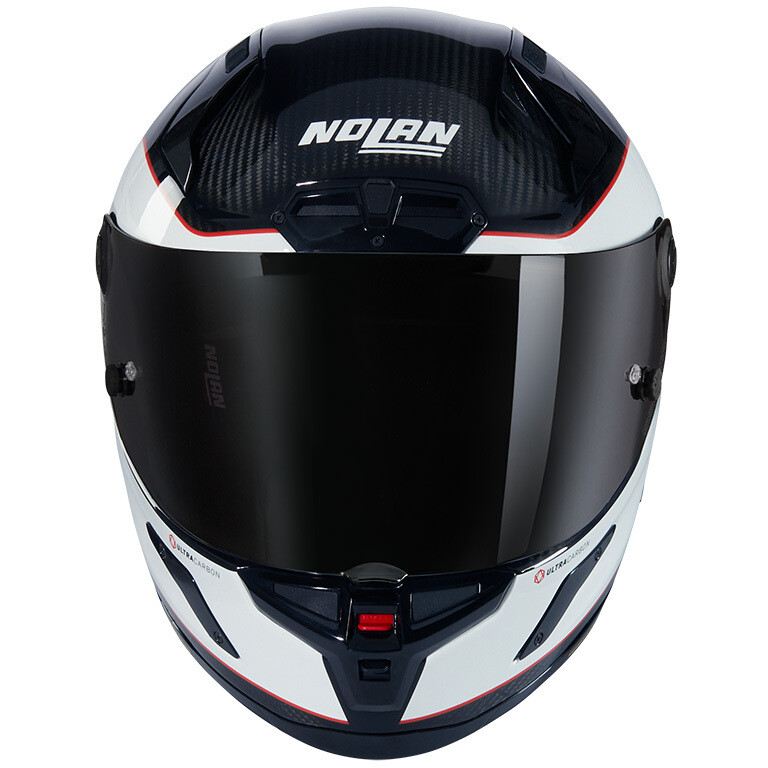 Nolan X-804 RS ASSO DI PICCHE 343 Full Face Motorcycle Helmet White Red ...