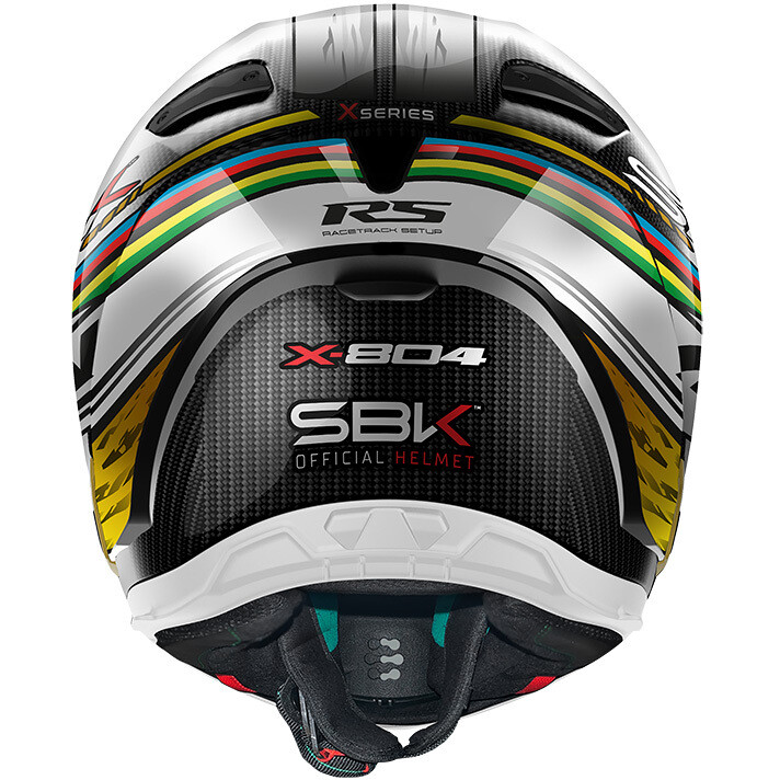 Nolan X-804 RS SBK 353 Glossy Full Face Motorcycle Helmet For Sale ...