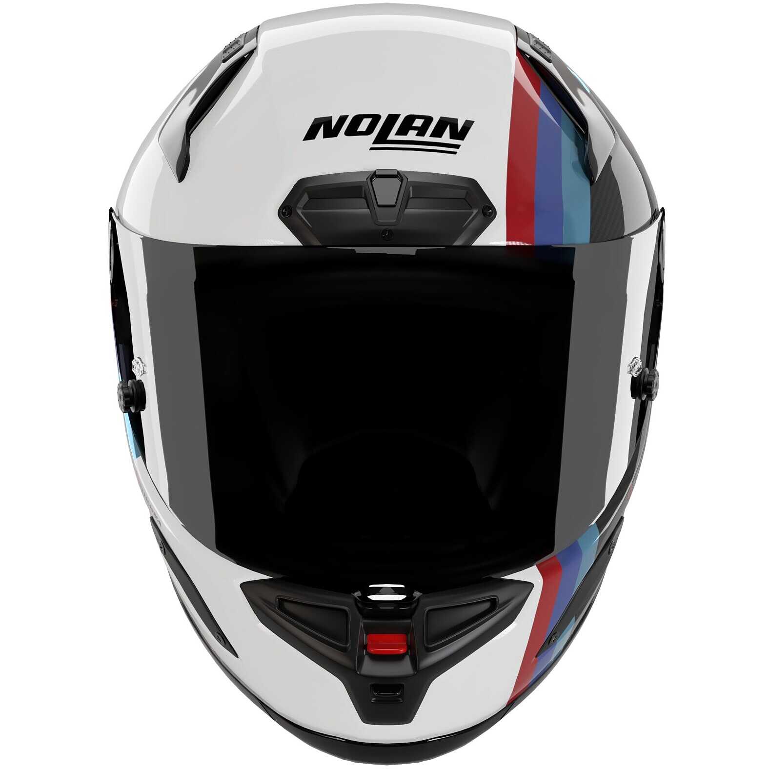 Nolan X-804 RS UC GEMINI 365 Full Face Motorcycle Helmet Carbon White ...