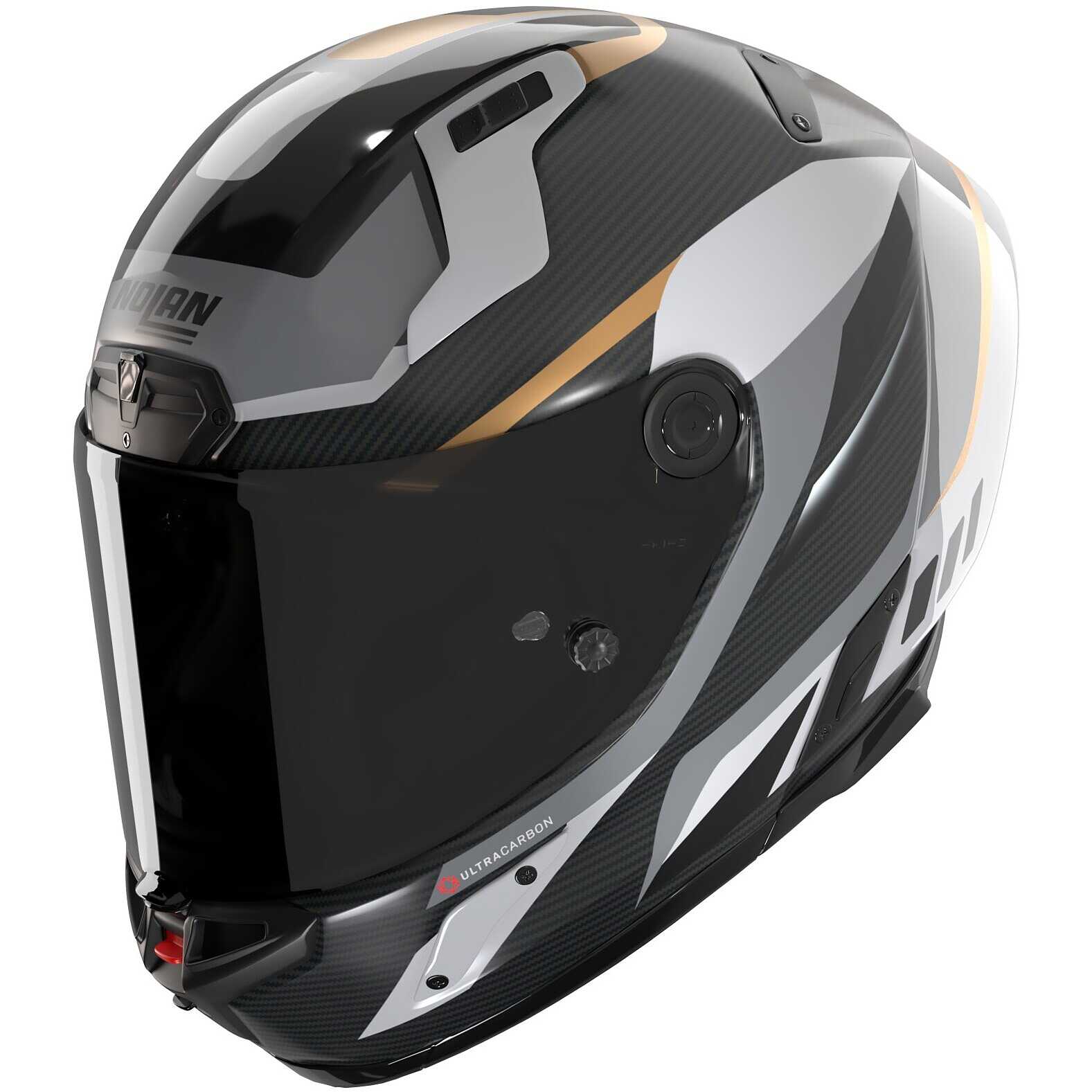 Nolan X-804 RS UC LESMO 361 Full Face Motorcycle Helmet Carbon Black ...
