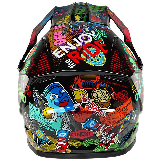 Oneal 1SRS Youth Vibrant Multi Moto Cross Enduro Helm Online-Verkauf ...
