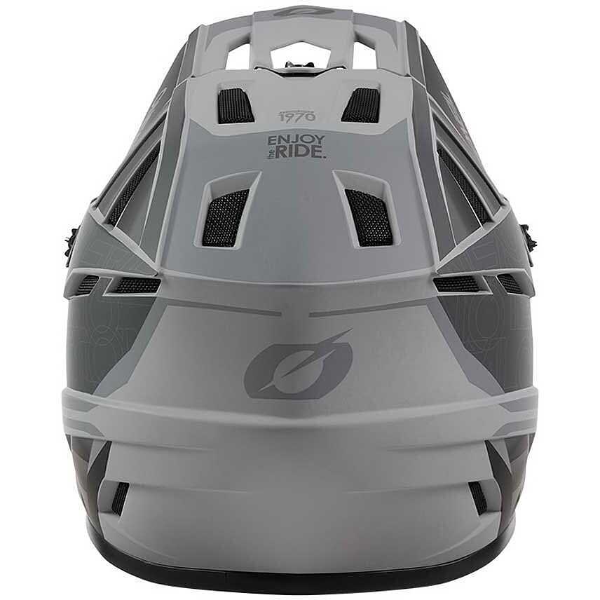 Oneal BACKFLIP ECLIPSE Full Face MTB Bike Helmet Black/Grey For Sale Online - Outletmoto.eu