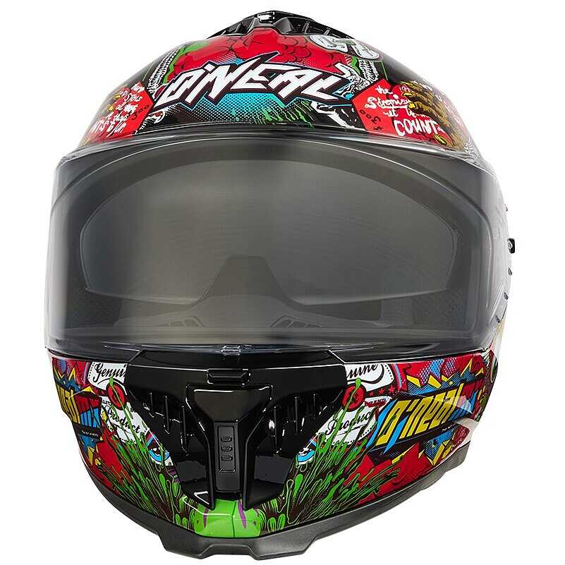 Oneal Challenger CRANK Multicolor V.25 Integral Motorcycle Helmet For ...